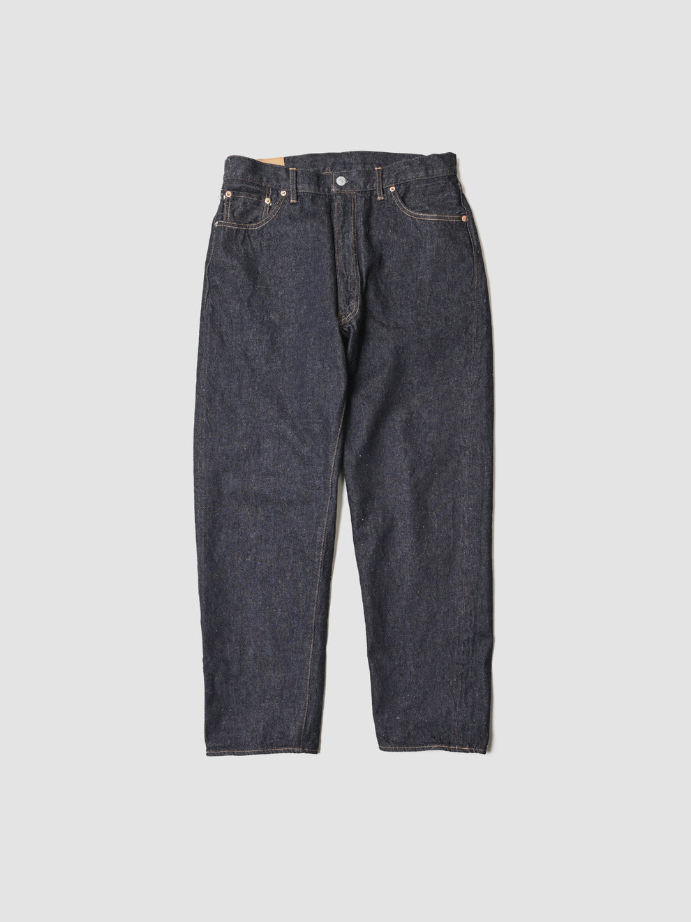 KAPTAIN SUNSHINE / 5P Zipper Front Denim Pants -INDIGO ONEWASH – and father