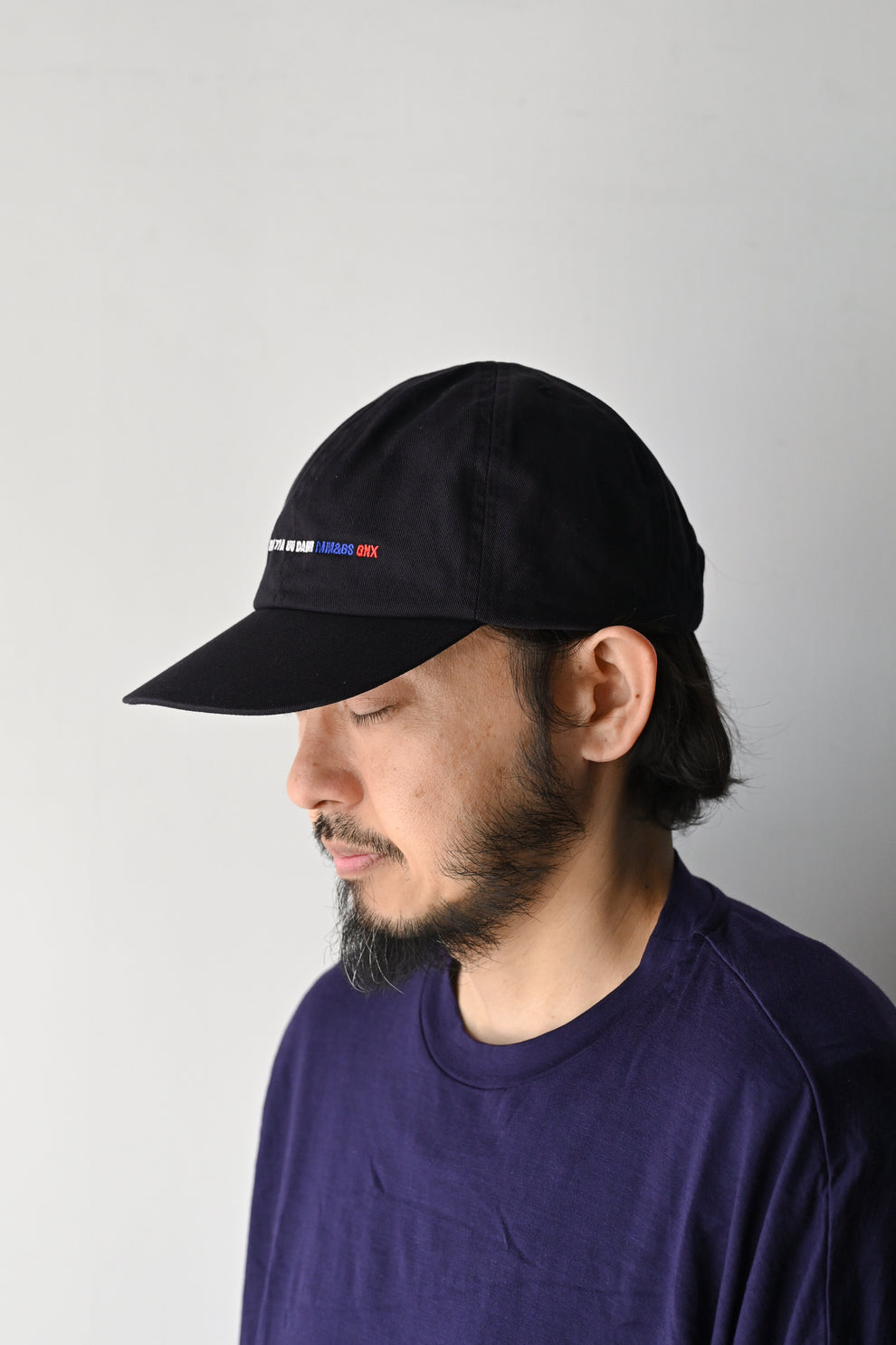 COMESANDGOES / GOOD KID CAP -BLACK×WHITE BLUE RED – and father