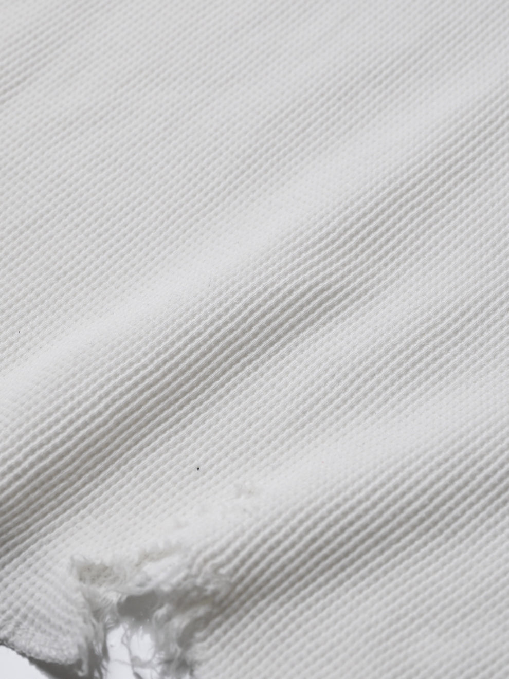 ANCELLM / DAMAGE WAFFLE CREW LS -WHITE – and father